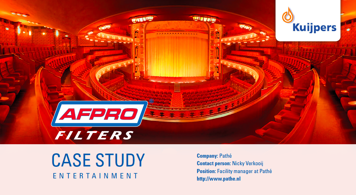 Luchtfilter Pathé Tuschinski Theater - AFPRO