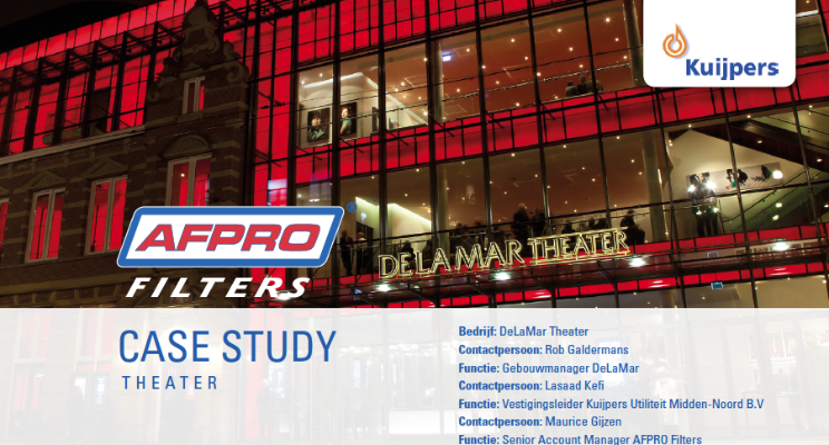 Luchtfilter voor Theater DeLaMar - AFPRO